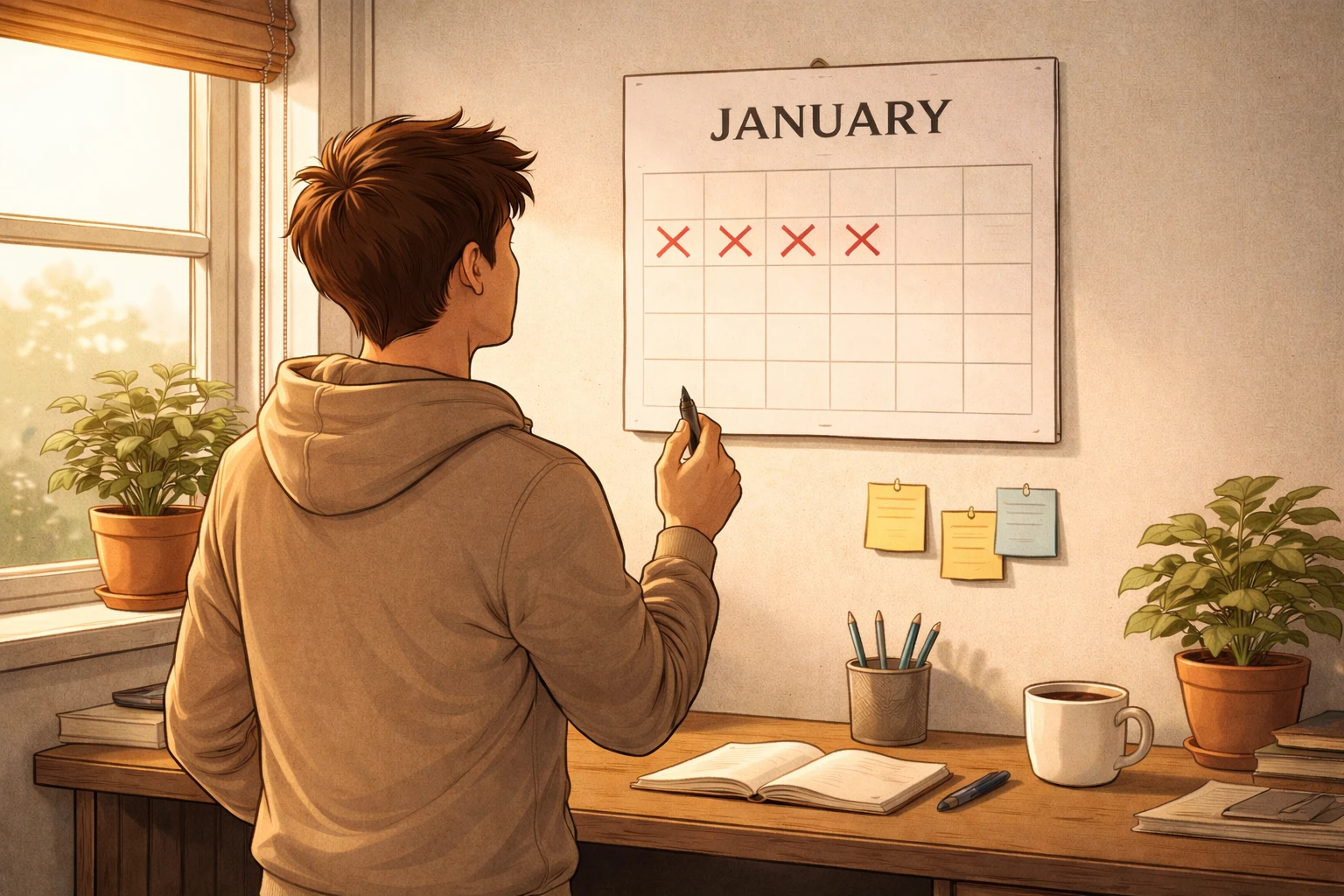 How to Set New Year’s Goals That Don’t Fail by February - Caveman Circus